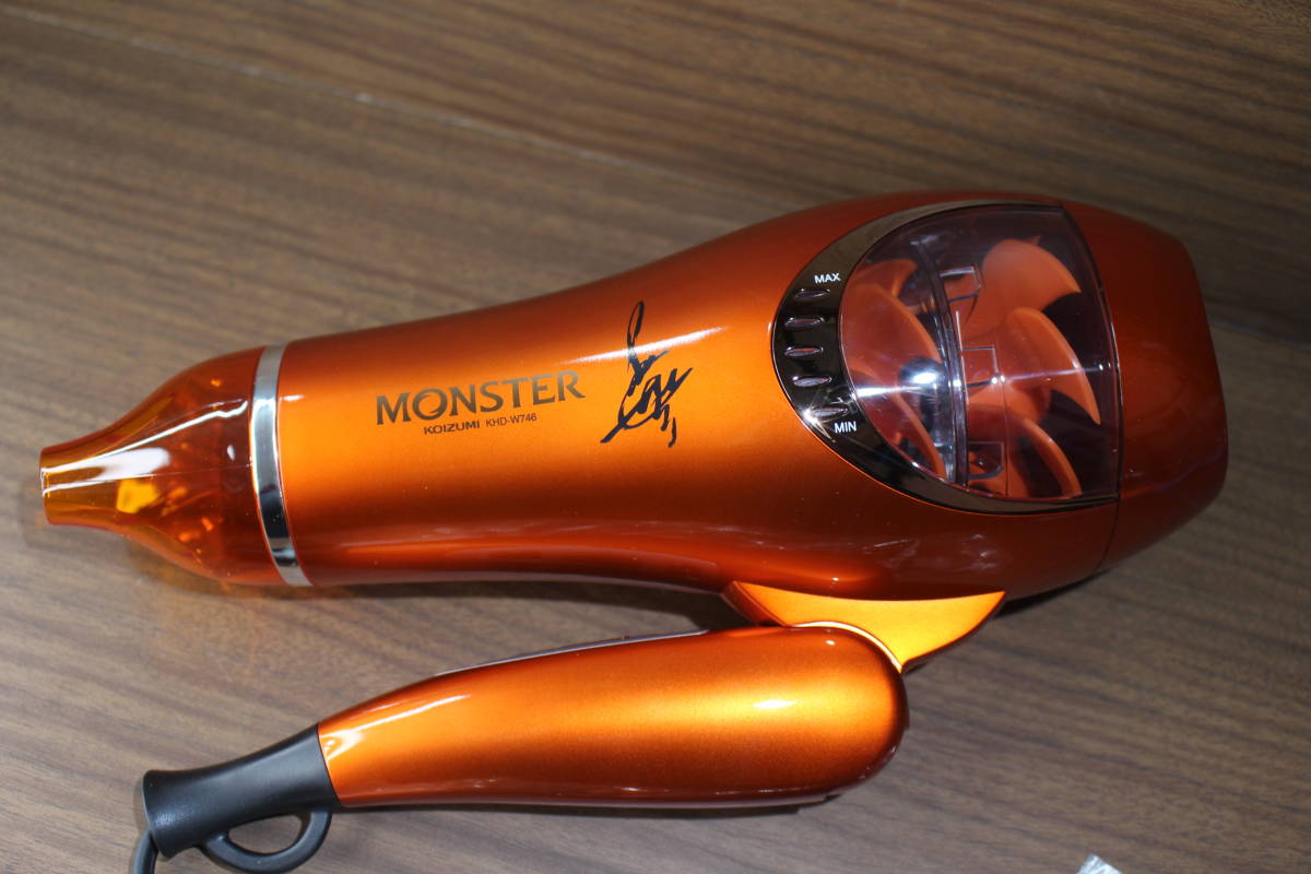 6-52 ほぼ KOIZUMI コイズミ MONSTER モンスター ダブルファンドライヤー KHD-W746/D 西川貴教モデル(コイズミ ...