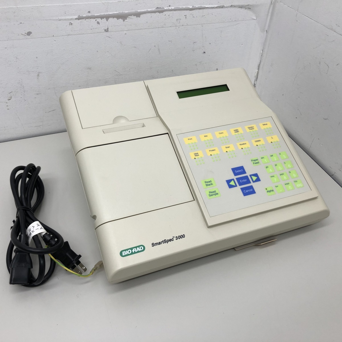 BIO-RAD SmartSpec 3000 紫外可視 分光光度計 スペクトロフォトメーター 通電OK 動作不明 現状品(光学測定器)｜売買さ ...