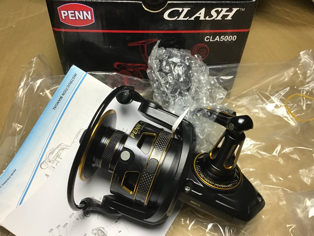 ペンクラッシュ5000 Penn Clash 5000 CLA2500スピニングリール 海釣り(ペン)｜売買されたオークション情報、yahoo ...