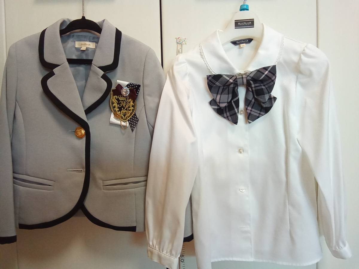 Hushushハッシュアッシュ 女の子フォーマル3点セット 120 入学式 七五三(その他)｜売買されたオークション情報、yahooの商品情報をアーカイブ公開 - オークファン（aucfan.com）