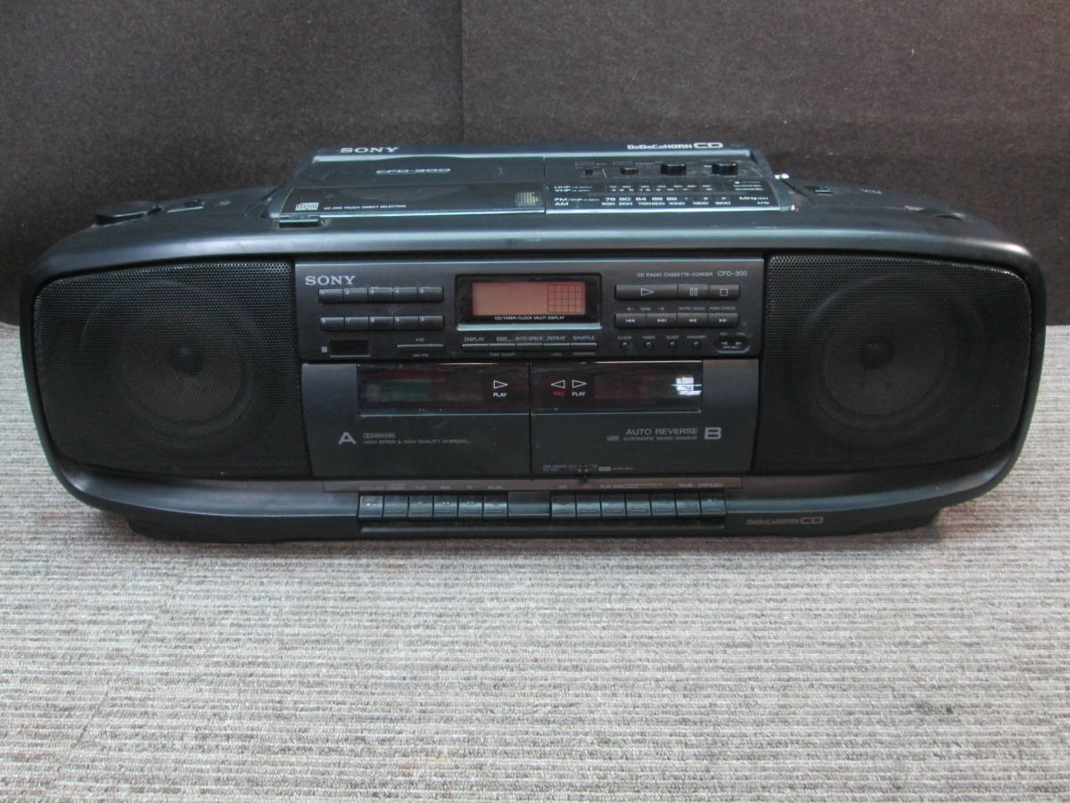 kkお6-83 SONY ソニー DoDeCaHORN CD CFD-300 CDラジカセ(ラジカセ)｜売買されたオークション情報、yahoo ...