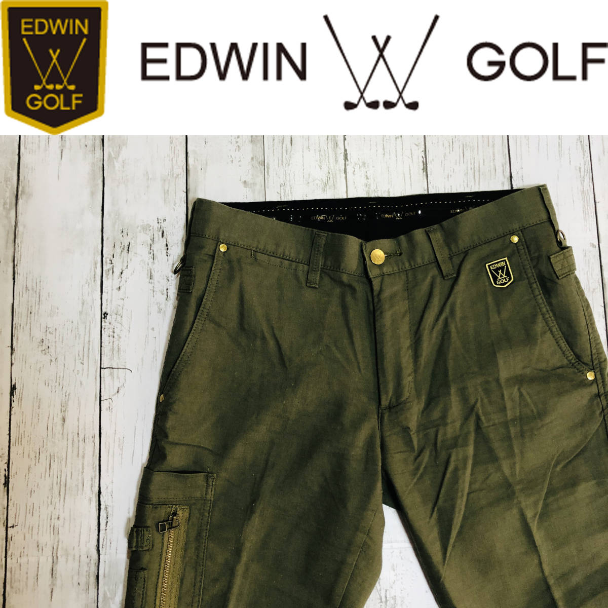 EDWIN GOLF エドウィン ゴルフ シューカットトラウザー KG512(80cm～)｜売買されたオークション情報、yahooの商品情報をアーカイブ公開 - オークファン（aucfan.com）