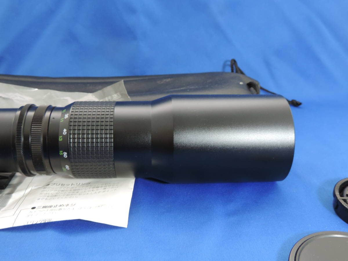 夢オク 超望遠レンズ FS500 35mm一眼レフ用 ミノルタαマウント ソニーα コレクション(ミノルタ)｜売買されたオークション情報 ...