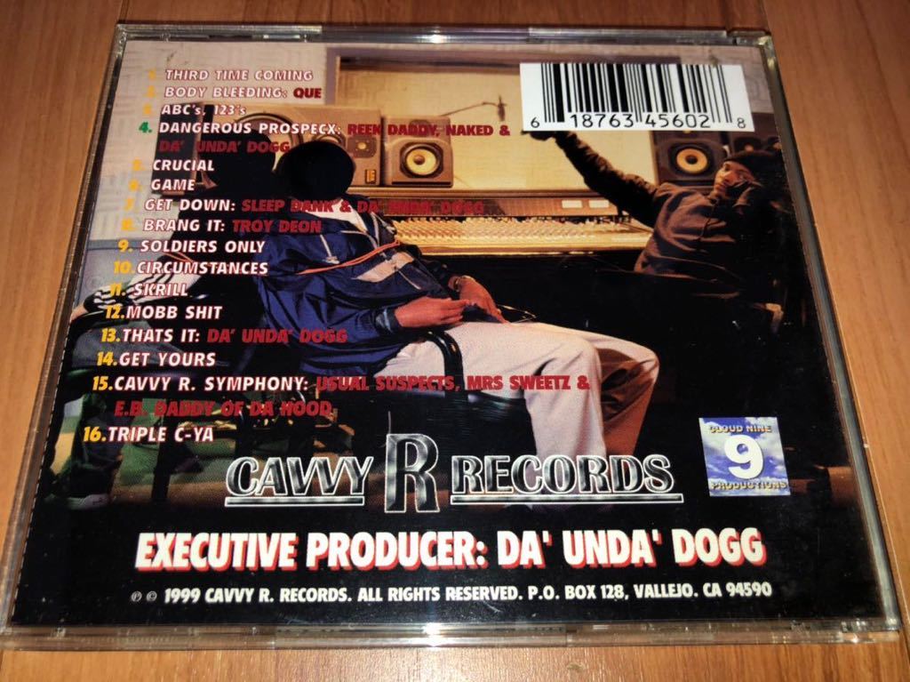 レア輸入盤CD Dubee A.K.A. Sugawolf / Dangerous Prospects / G-Rap(ラップ、ヒップホップ ...