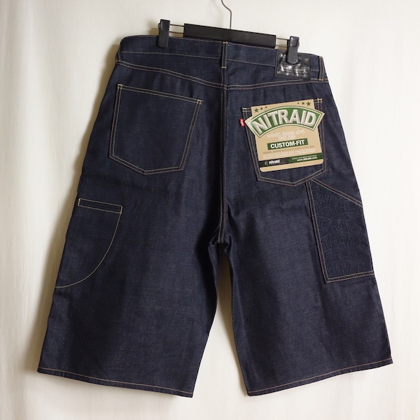 NITRAID ナイトレイド DENIM PAINTER SHORT デニム ペインター ショートパンツ XL W38 ハーフパンツ デッドストック(ナイトレイド)｜売買されたオークション情報 ...