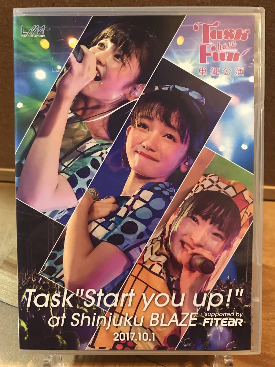 1円スタート DVD Task have Fun 単独公演 Task Start you up at shinjuku BLAZE supported by FITEAR 2017.10.1 ...