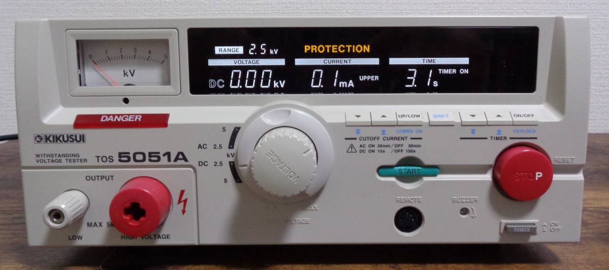 品 KIKUSUI 菊水 TOS5051A WITHSTANDING VOLTAGE TESTER(その他)｜売買されたオークション情報 ...