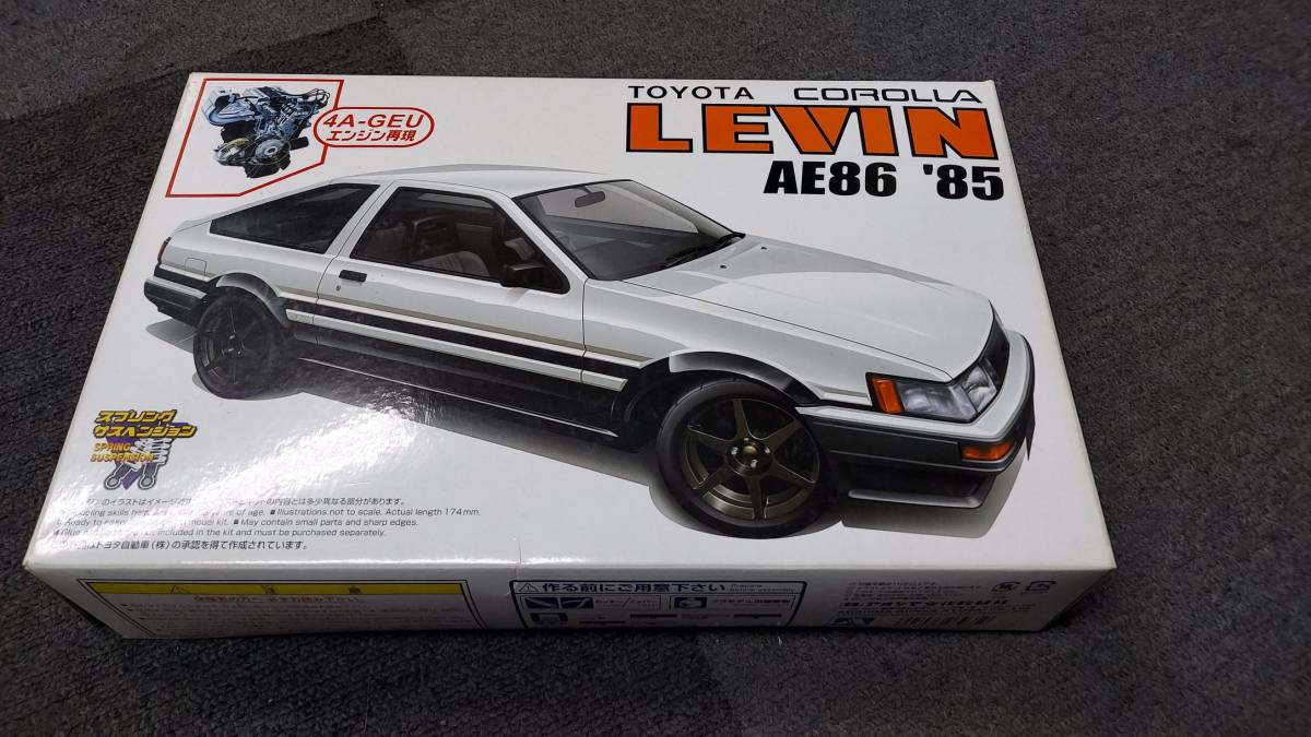 アオシマ AE86 LEVIN 訳あり エンジン付 '85 4AG AOSHIMA レビン 1/24(トヨタ)｜売買されたオークション情報、yahooの商品情報をアーカイブ公開 ...