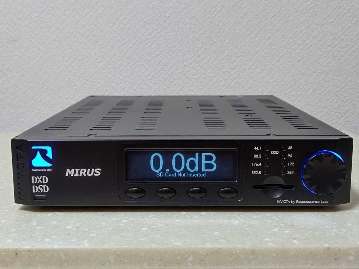 Resonessence Labs INVICTA MIRUS D/Aコンバーター DAC オーディオ カナダ(その他)｜売買された ...