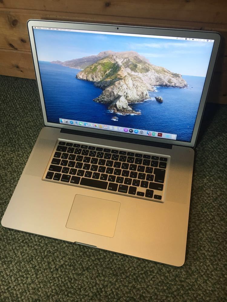 SSD250GB 17インチMacBook Pro A1297 Core i7 2.2GHz/RAM16GB/Windows/office付き ...