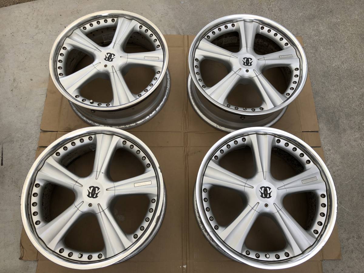 GENESIS imperi 18×7.5J PCD114.3-5H +38 4本セット ジェネシス 当時物(5穴)｜売買されたオークション ...