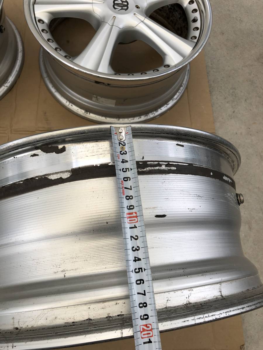 GENESIS imperi 18×7.5J PCD114.3-5H +38 4本セット ジェネシス 当時物(5穴)｜売買されたオークション ...