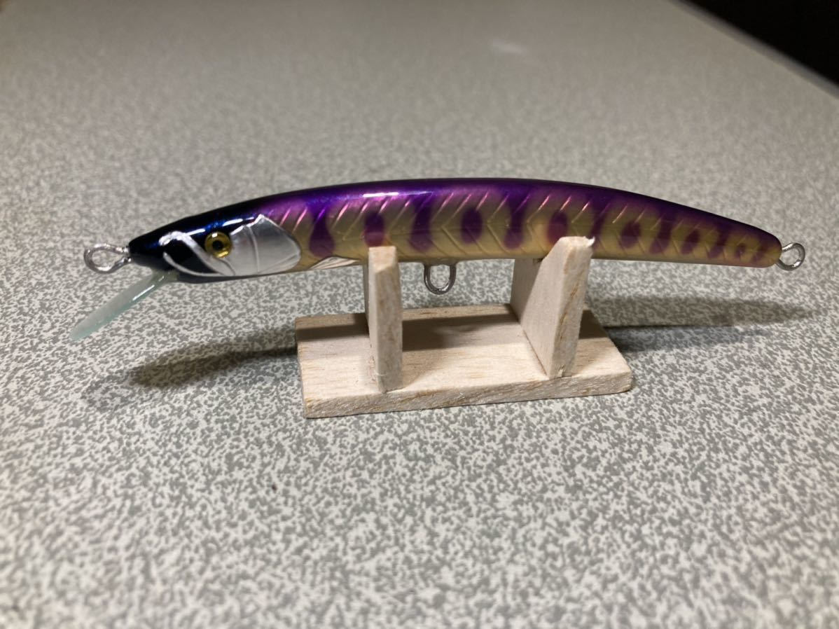 エリア＆中本流用ハンドメイドバルサミノー honobono 90F 紫／金ヤマメ②(ミノー)｜売買されたオークション情報、yahooの商品情報をアーカイブ公開 - オークファン（aucfan.com）