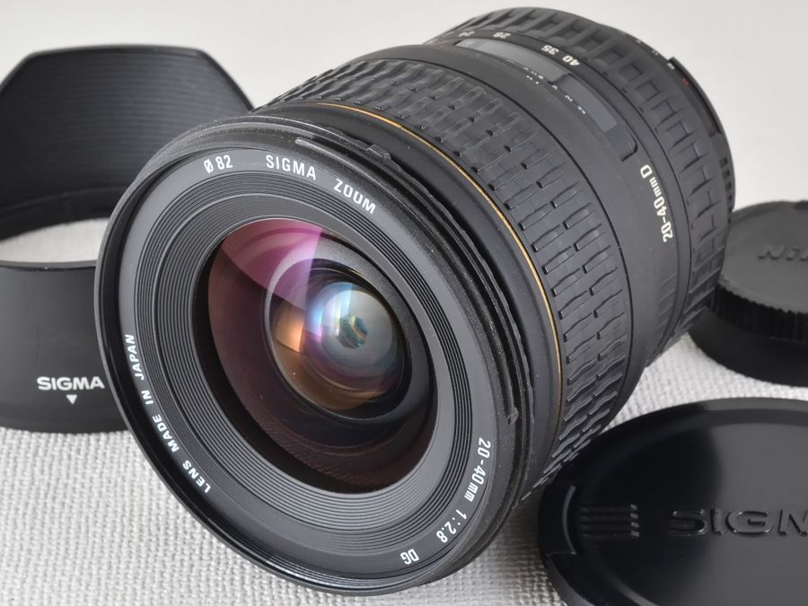 良品 SIGMA シグマ 20-40mm F2.8 EX DG ASPHERICAL Fマウント 保証 19783(一眼カメラ用（オート ...