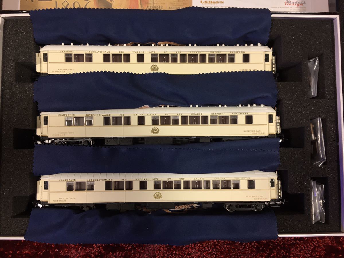 LS Models 49139 Orient Express 3pc Sleeping Car Set Typ S of the CIWL ...