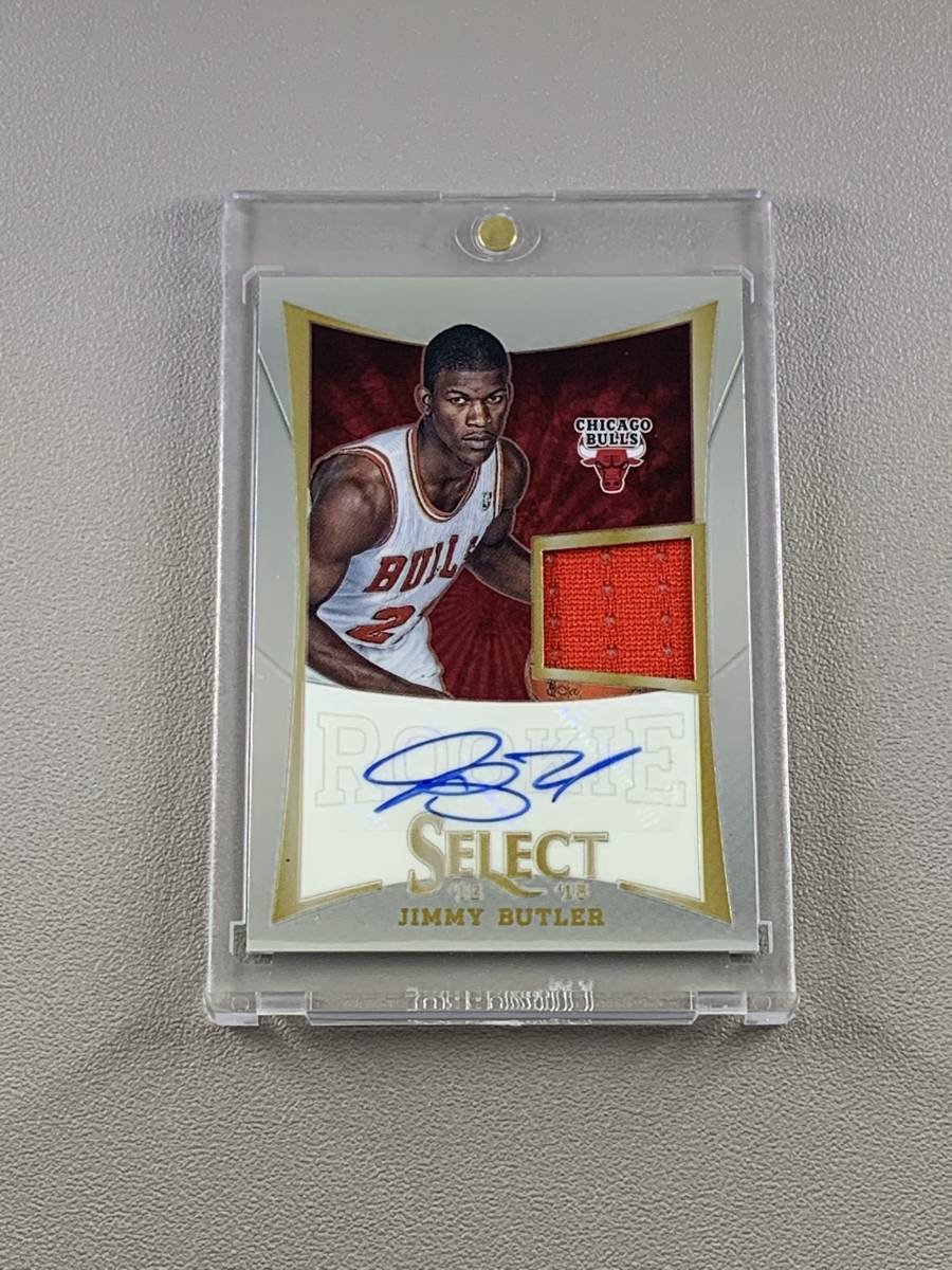 RC ルーキージャージオート Jimmy Butler 2012 Panini Select Rookie Jersey Autographs ...