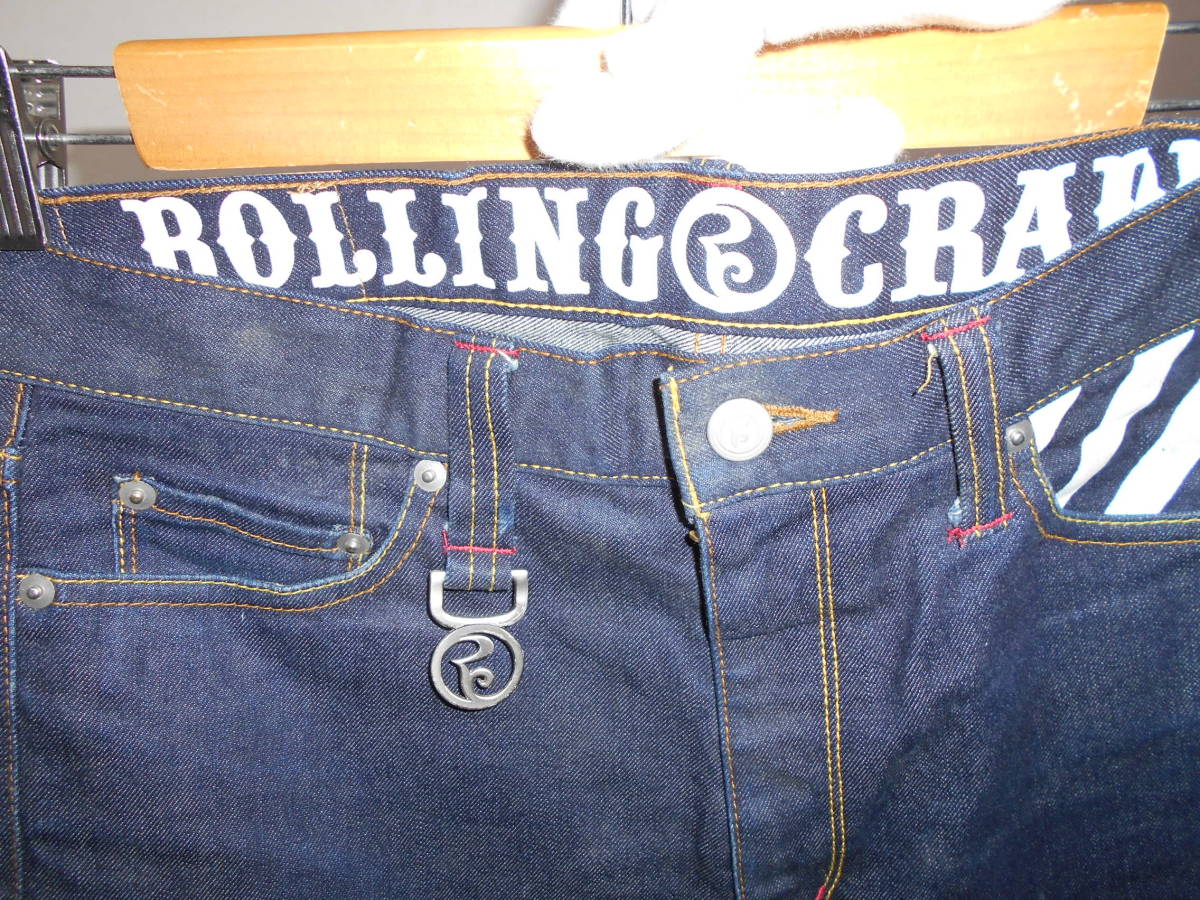02082 ROLLING CRADLE デニム M パンツ ローリングクレイドル(W32～)｜売買されたオークション情報、yahooの商品情報をアーカイブ公開 - オークファン（aucfan ...