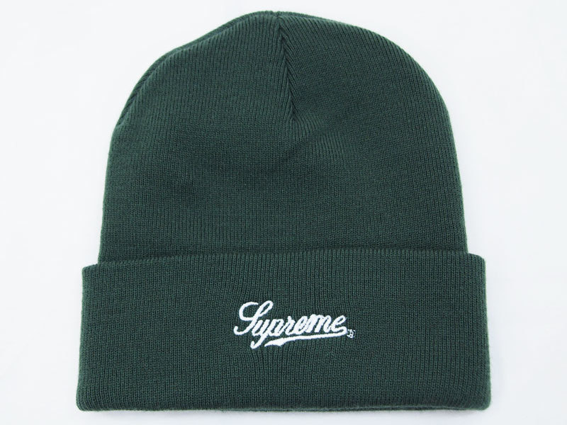 極 12AW Supreme Independent Beanie ビーニー ニットキャップ インディペンデント シュプリーム pine ...