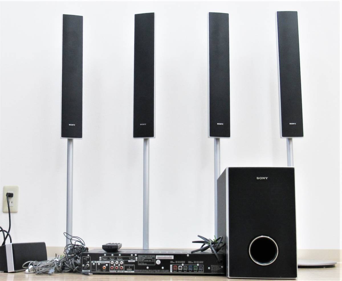 通電 SONY STR-KS2000 5.1ch ホームシアターセット AV機器 スピーカー ウーハー265W シアターシステム 広島 ...