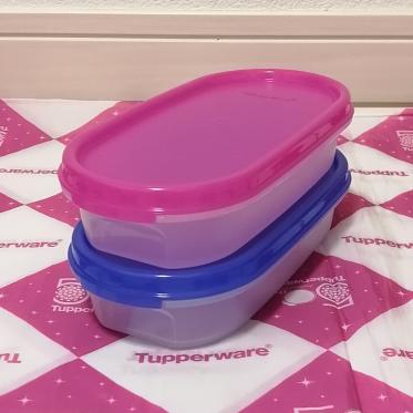 限定品 タッパーウェア ツインオーバル MMだ円＃2／3 2個 Tupperware(プラスチック製)｜売買されたオークション情報、yahooの商品情報をアーカイブ公開 - オークファン ...