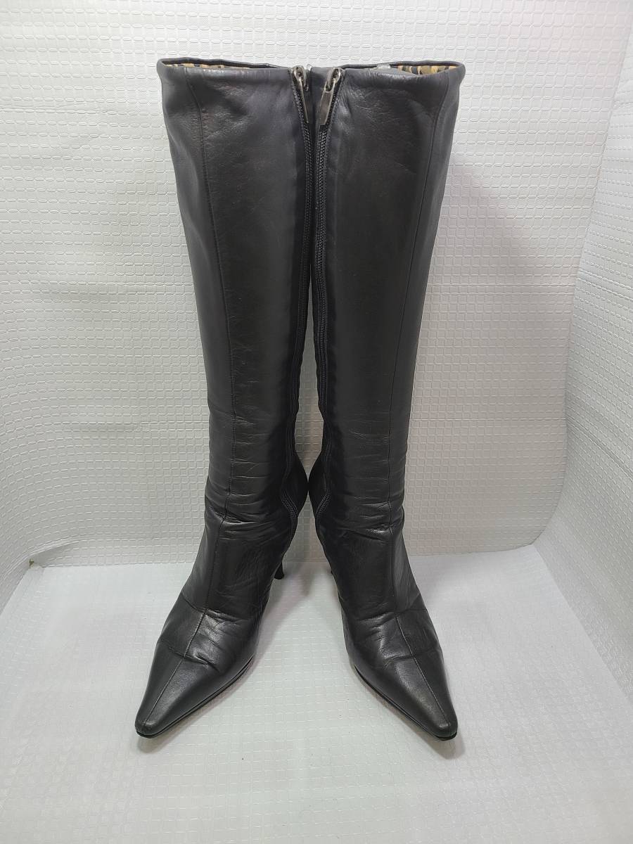 プールサイド POOLSIDE ロングブーツ ブラック 黒色 23.5cm(23.5cm)｜売買されたオークション情報、yahooの商品情報をアーカイブ公開 - オークファン（aucfan.com）