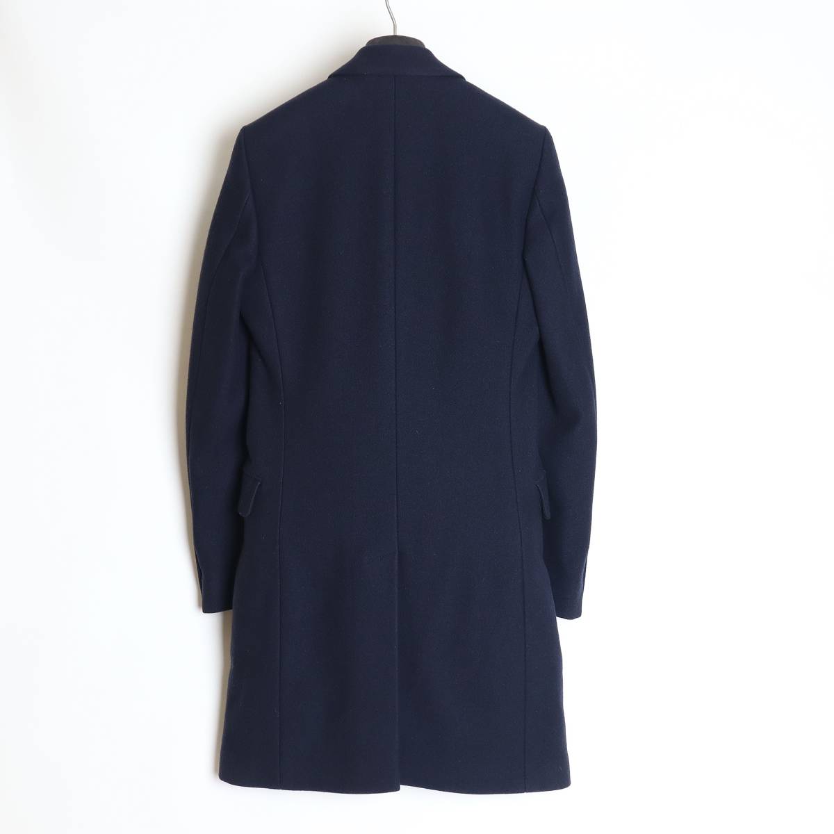 AMI Alexandre Mattiussi 12AW 初期 カシミヤ混ウールメルトン2Bチェスターコート 44 アミ Dior Homme ...