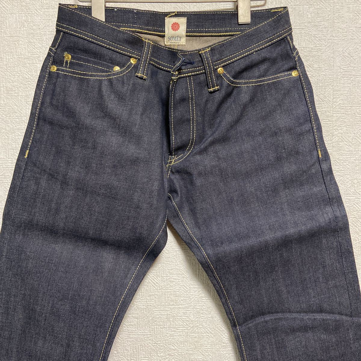 SOMET ベーシックストレートジーンズ W29 リジッドデニム(ジーンズ)｜売買されたオークション情報、yahooの商品情報をアーカイブ公開 ...