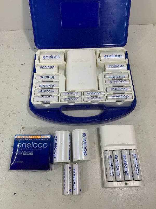 9-203 eneloop / エネループ / SANYO / サンヨー 充電式ニッケル水素電池 / 充電器セット(単3形)｜売買されたオークション情報、yahooの商品情報をアーカイブ公開 ...