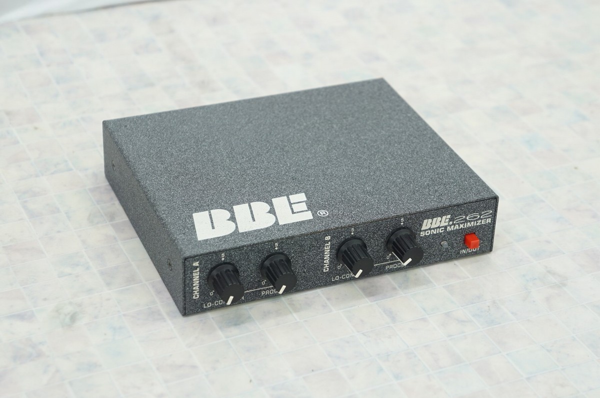 BBE 262 SONIC MAXIMIZER ソニックマキシマイザー a290760z(エフェクター)｜売買されたオークション情報 ...