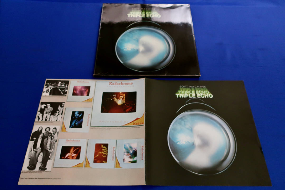英国Harvest原盤 Soft Machine Triple Echo 3LP 全編試聴済み Kevin Ayers Robert ...