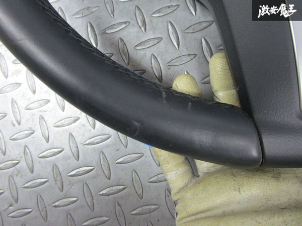 BMW純正 F30 Mスポーツ レザー ステアリング ハンドル ホイール カバー スイッチ パドルシフト付き 61317849393-02 ...