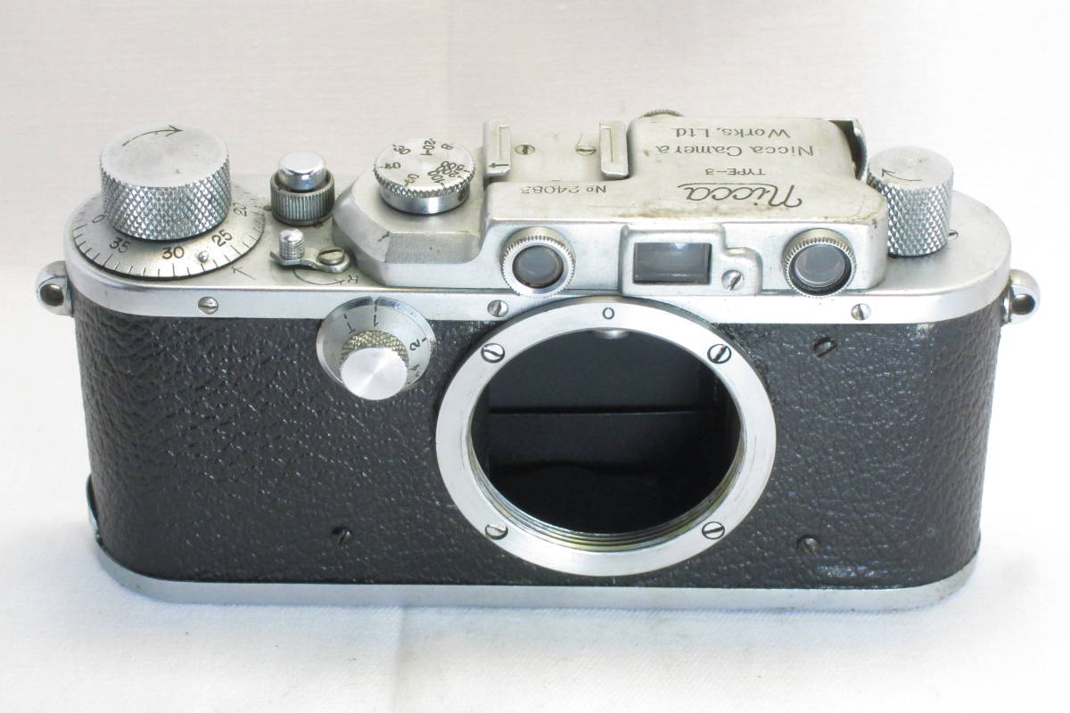 初期型 Nicca TYPE -3 MADE IN OCCUPIED JAPAN シーピーオーマーク入り 昭和24年製(ライカ)｜売買された ...