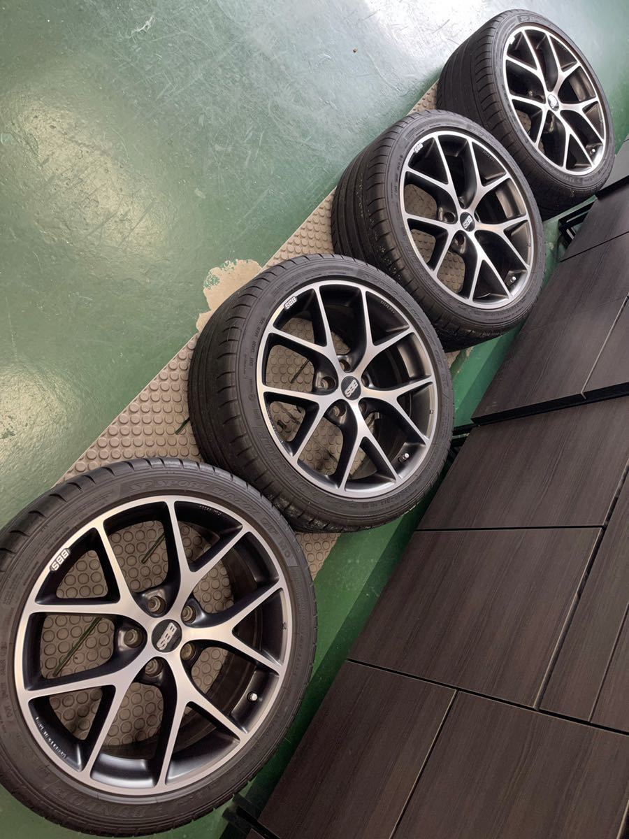 BBS Germany SR 8.0jx18 5/112 オフセット45 ハブ径66.6 A45 CLA45 AMG W176 C117 ...