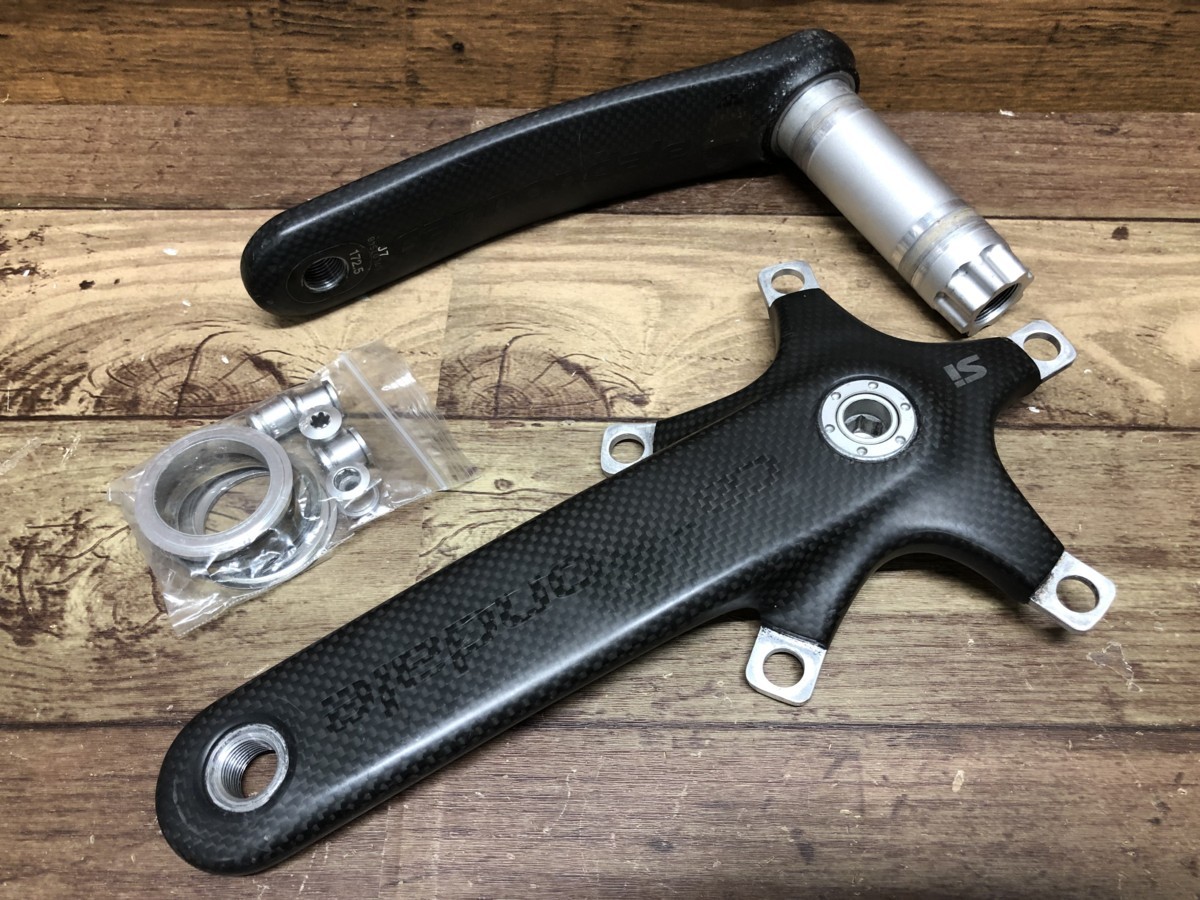 FF075 キャノンデール CANNONDALE SI カーボンクランク172.5 アクスル径Φ30(クランク)｜売買されたオークション情報 ...