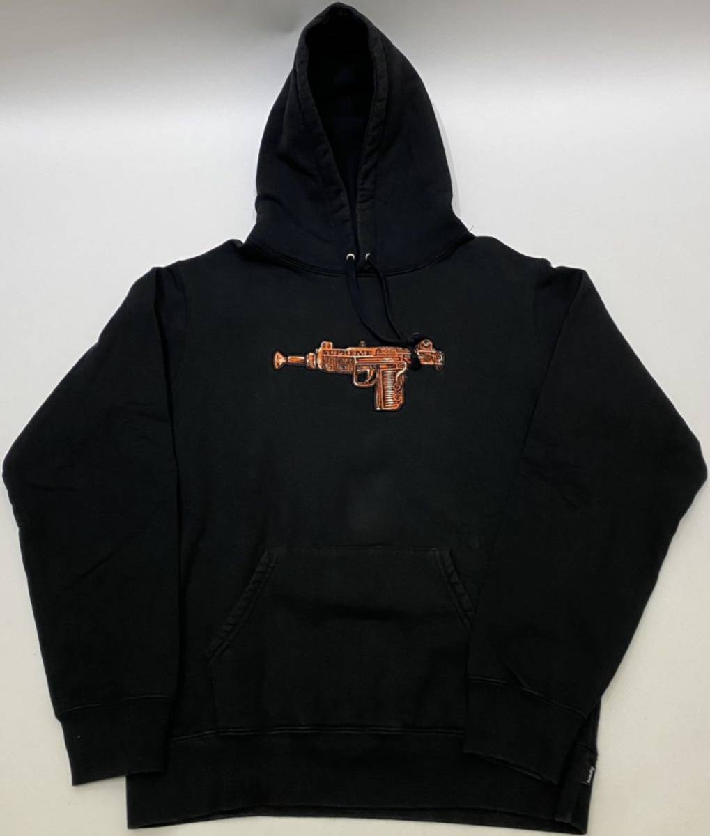正規品 シュプリーム Supreme 19SS Toy Uzi Hooded Sweatshirt ウージー ロゴ スウェット パーカー M ...
