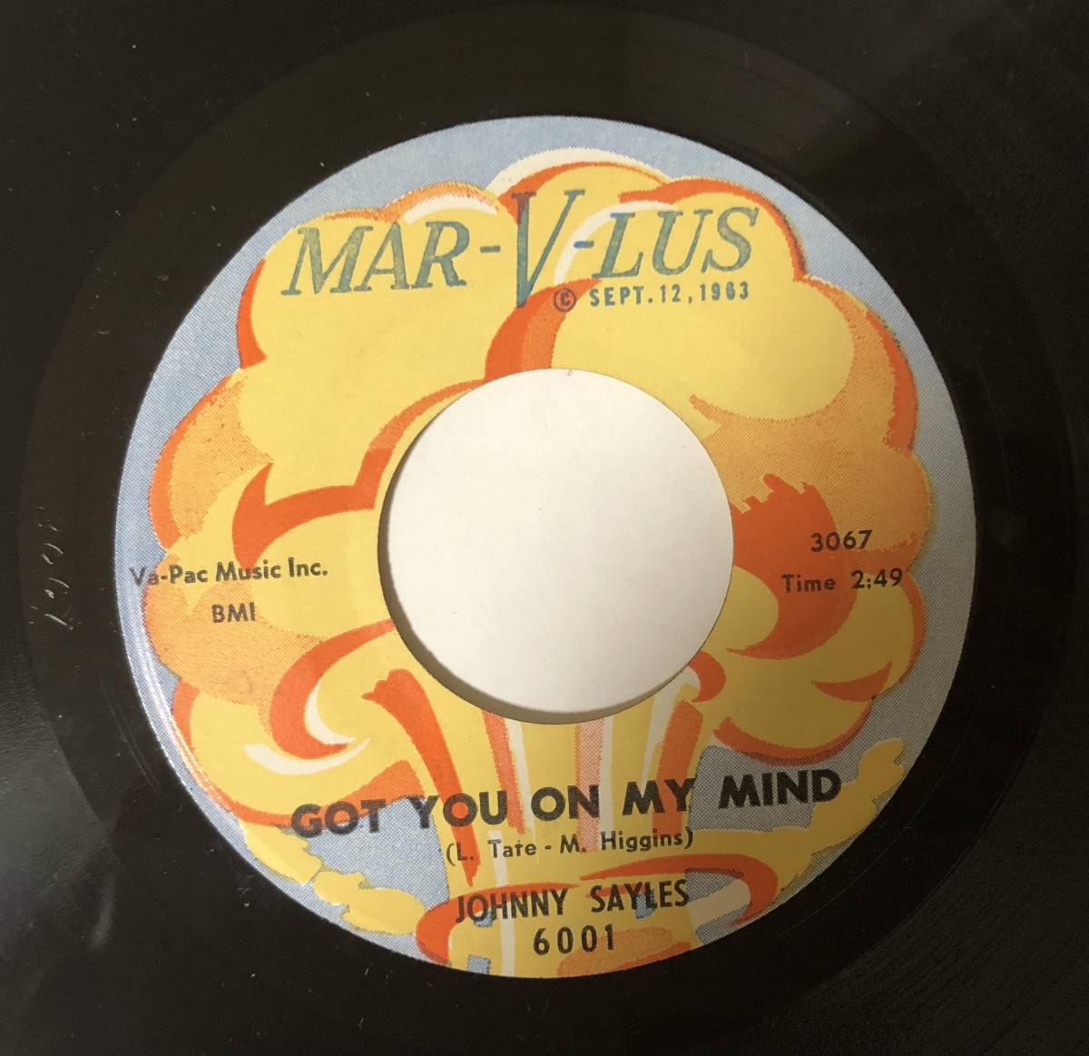 JOHNNY SAYLES GOT YOU ON MY MIND / YOU DID ME WRONG R&B Soul DeepSolo ...