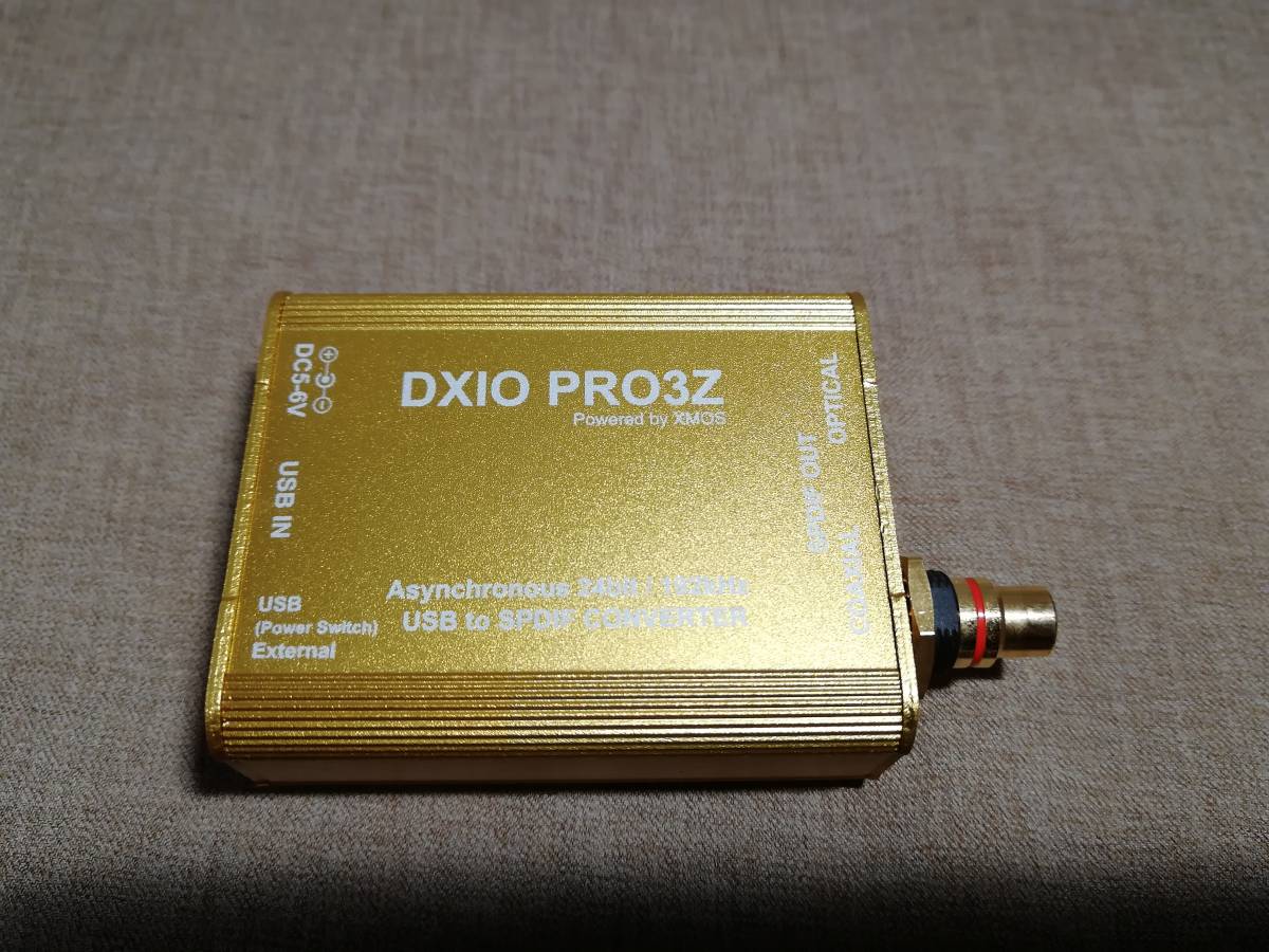 DXIO PRO3Z XMOS XU216 USB DDC D/Dコンバーター(オーディオ機器)｜売買されたオークション情報、yahooの商品 ...