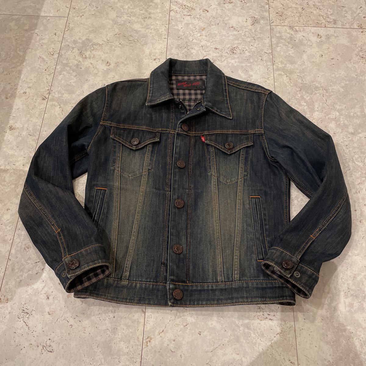 Sサイズ 良好 EDWIN エドウィン デニムジャケット Gジャン EDGE WILD FIRE 防風防寒 バイク 自転車(ジャケット、上着)｜売買されたオークション情報、yahooの商品情報 ...