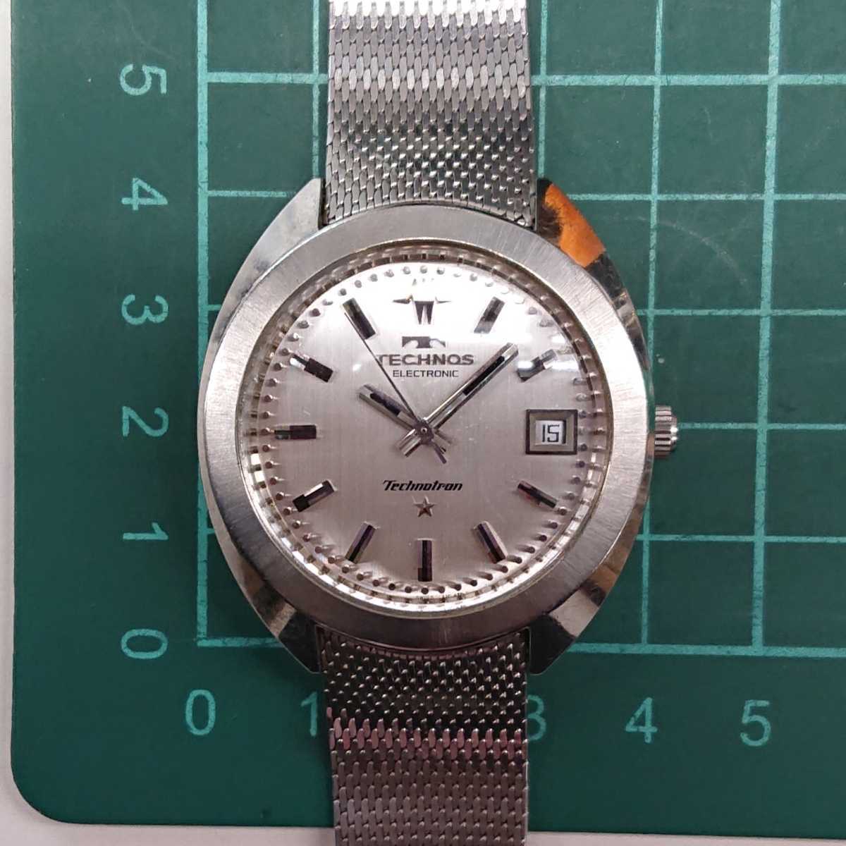 Technos Technotron テクノス テクノトロン ジャンク扱い メンズ腕時計 エ(テクノス)｜売買されたオークション情報 ...