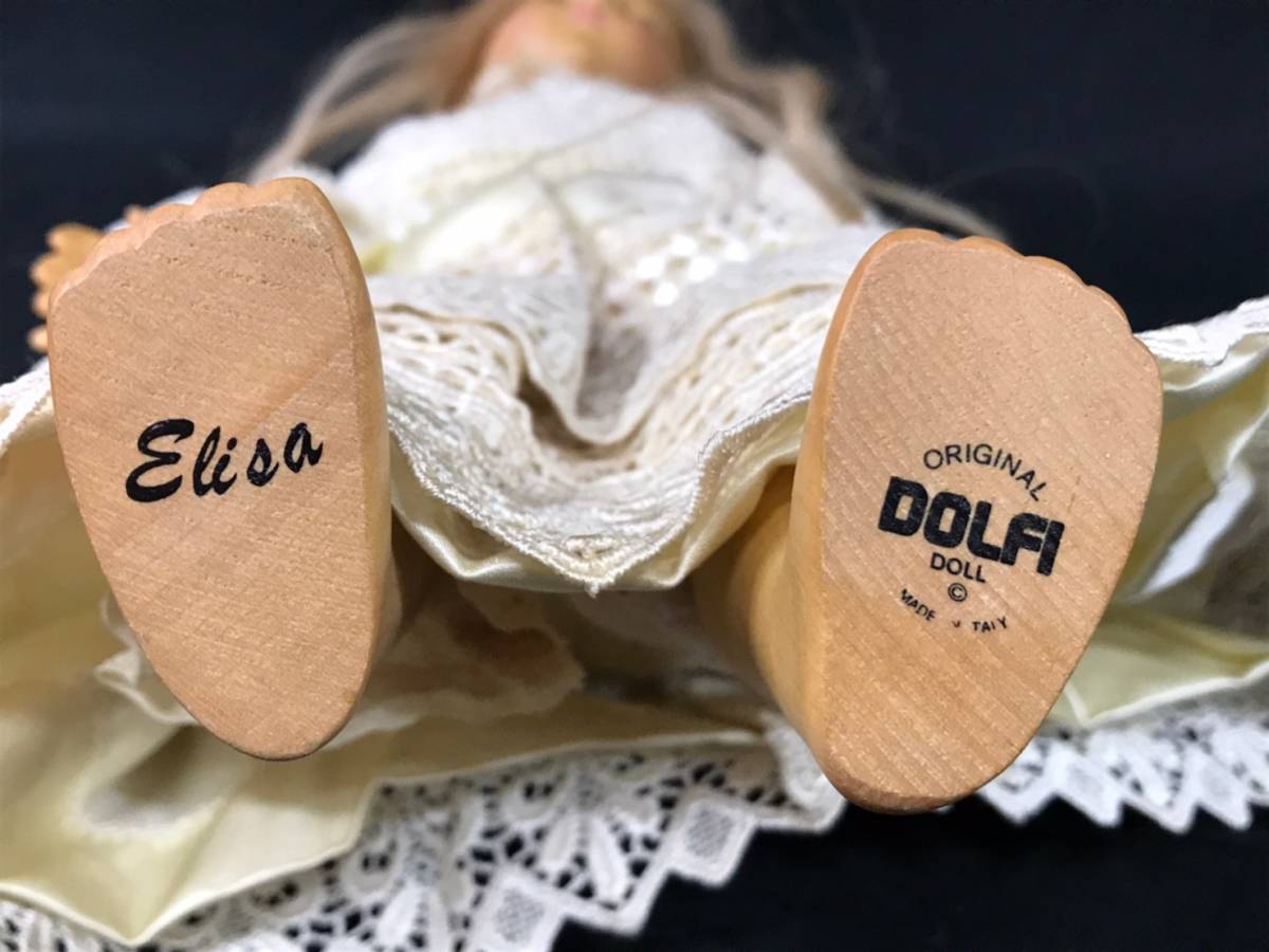 イタリア DOLFI DOLL ドルフィ ドール 人形 木製 アンティーク M-211122-06(ビスクドール)｜売買されたオークション情報 ...
