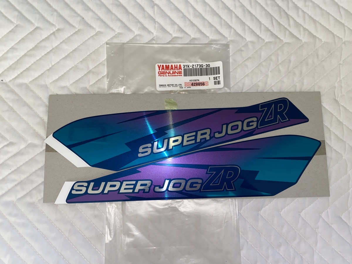 JOG50/ZR 3YK 純正ステッカー 3YK-2173G-30 /2枚セット 販売終了品 ff(ステッカー、デカール)｜売買された ...