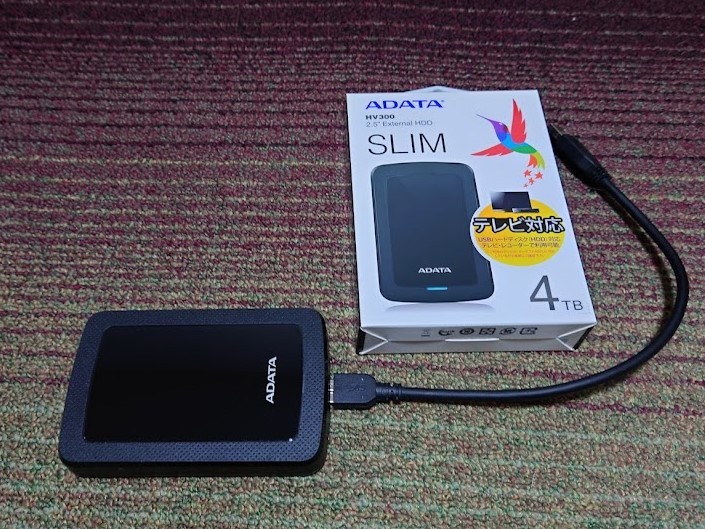 ポータブルHDD ADATA HV300 AHV300-4TU31-CBK ADATA ポータブルHDD 4TB(その他)｜売買されたオークション情報、yahooの商品情報をアーカイブ公開 ...