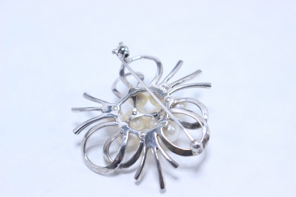 MIKIMOTO パール 真珠 ブローチ 5.5-6mm珠 シルバー M S 刻印 12-A002/1/60L(その他)｜売買されたオークション情報、yahooの商品情報をアーカイブ公開 ...