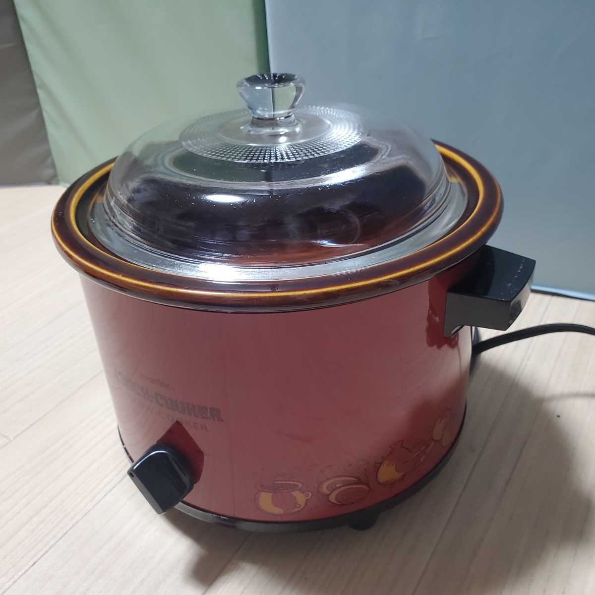 クロッククッカー 電気 煮込む陶器なべ 今西金属 imarflex IC-3102 昭和家電(その他)｜売買されたオークション情報、yahooの商品情報をアーカイブ公開 - オークファン ...