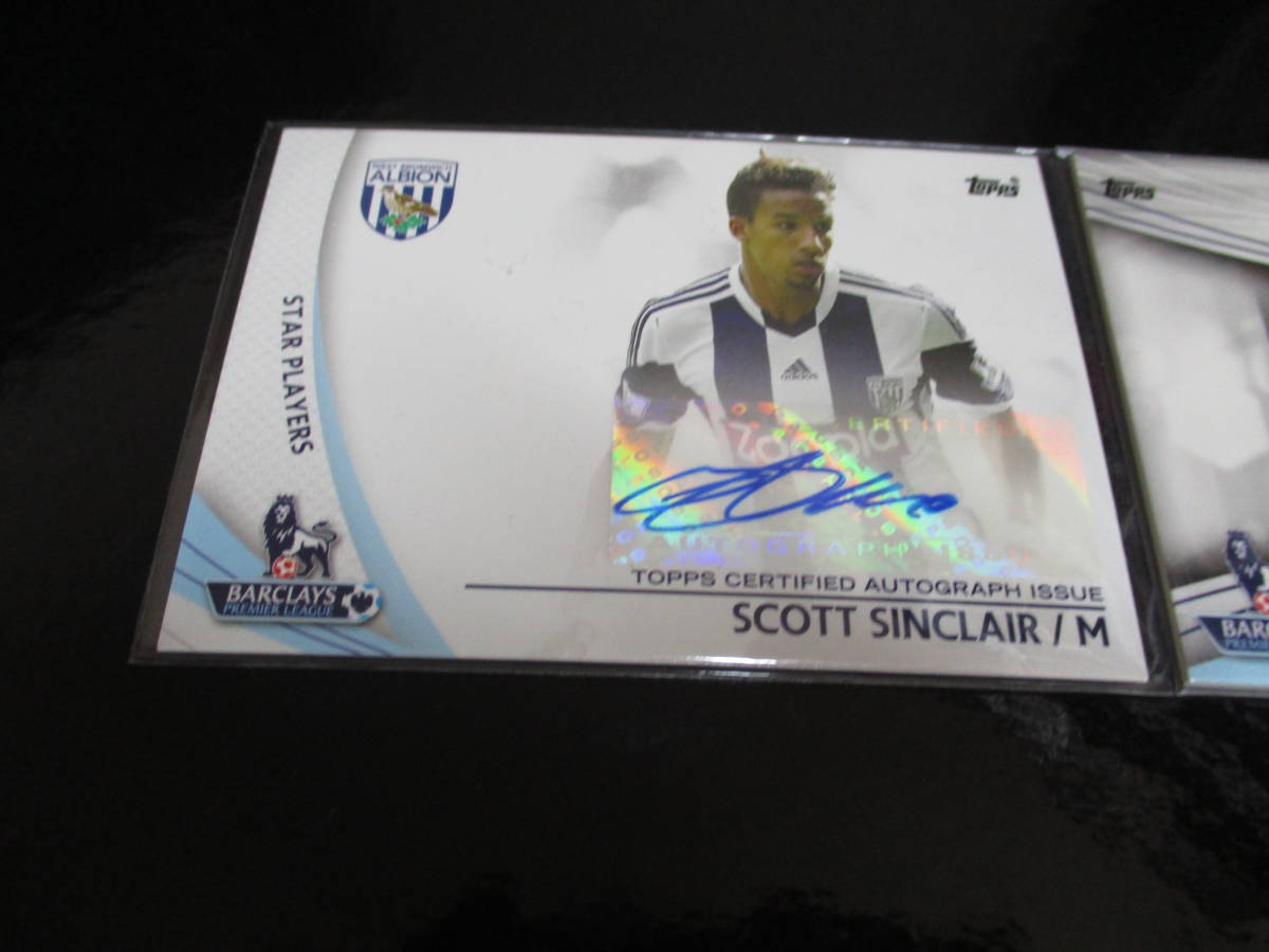 2013 TOPPS PREMIER GOLD AUTOGRAPH & MEMORABILIA SCOTT SINCLAIR(その他)｜売買さ ...