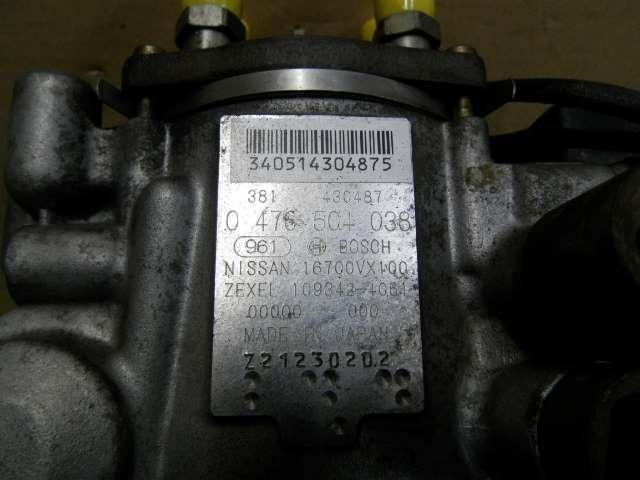 ジャンク キャラバン KG-VWE25 噴射ポンプ ZD30-DDTI 0470504038 16700-VX100 842502(エンジン ...