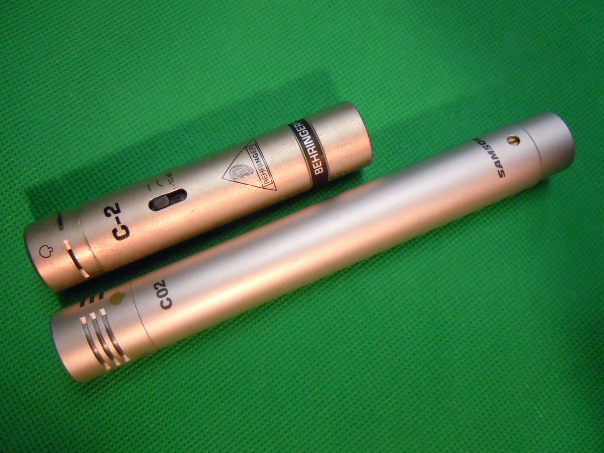 BEHERINGER C-2 & SAMSON CO2 ジャンク品セット 音出ません(コンデンサーマイク)｜売買されたオークション情報、yahooの商品情報をアーカイブ公開 - オークファン ...