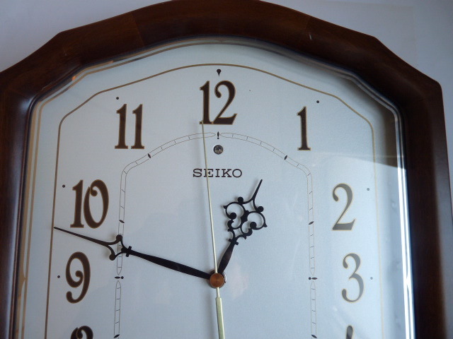 SEIKO セイコー Chime＆Strike プレミアム電波掛け時計 RX202B(アナログ)｜売買されたオークション情報、yahooの商品 ...