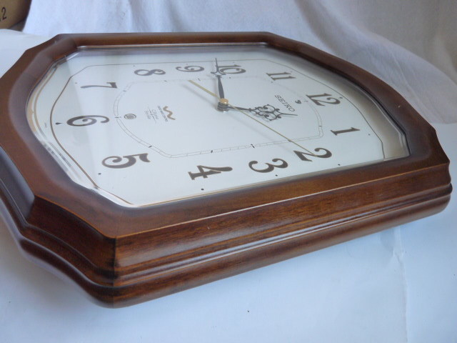 SEIKO セイコー Chime＆Strike プレミアム電波掛け時計 RX202B(アナログ)｜売買されたオークション情報、yahooの商品 ...