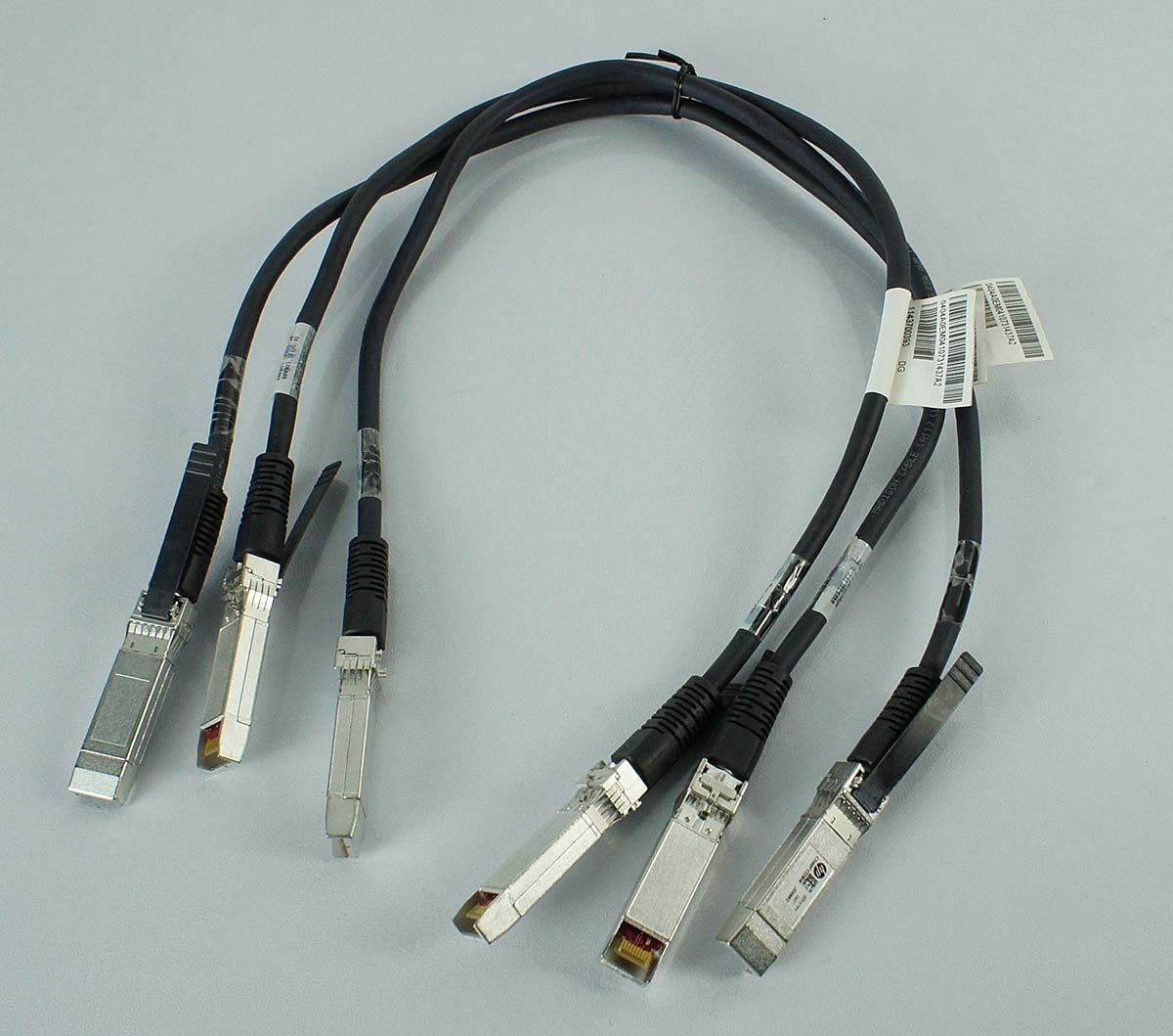 3本セット HP JD096C 10Gbps SFP+ 0.65m Direct Attach Cable ネットワーク PC パソコン ...